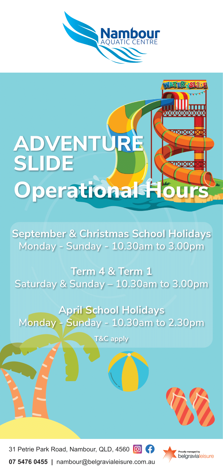 Adventure Slides - Nambour Aquatic Centre